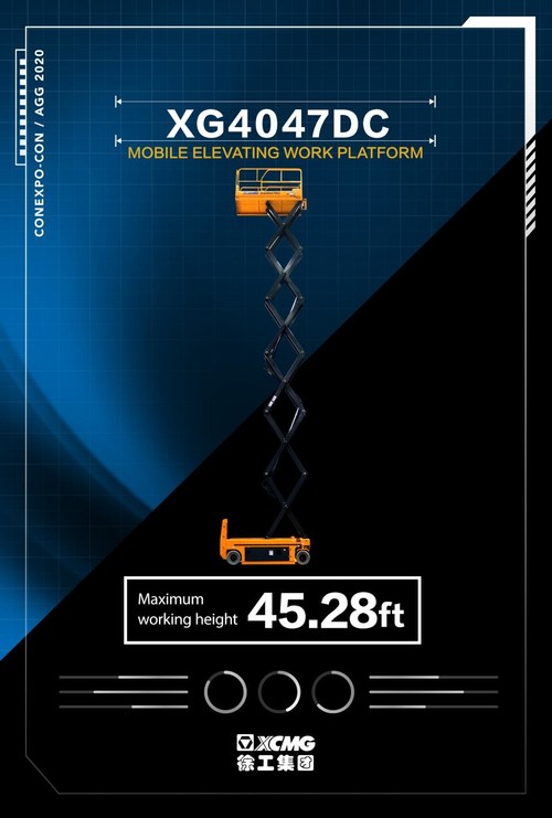 XCMG Debuts Four Mobile Elevating Work Platforms at CONEXPO-CON/AGG 2020