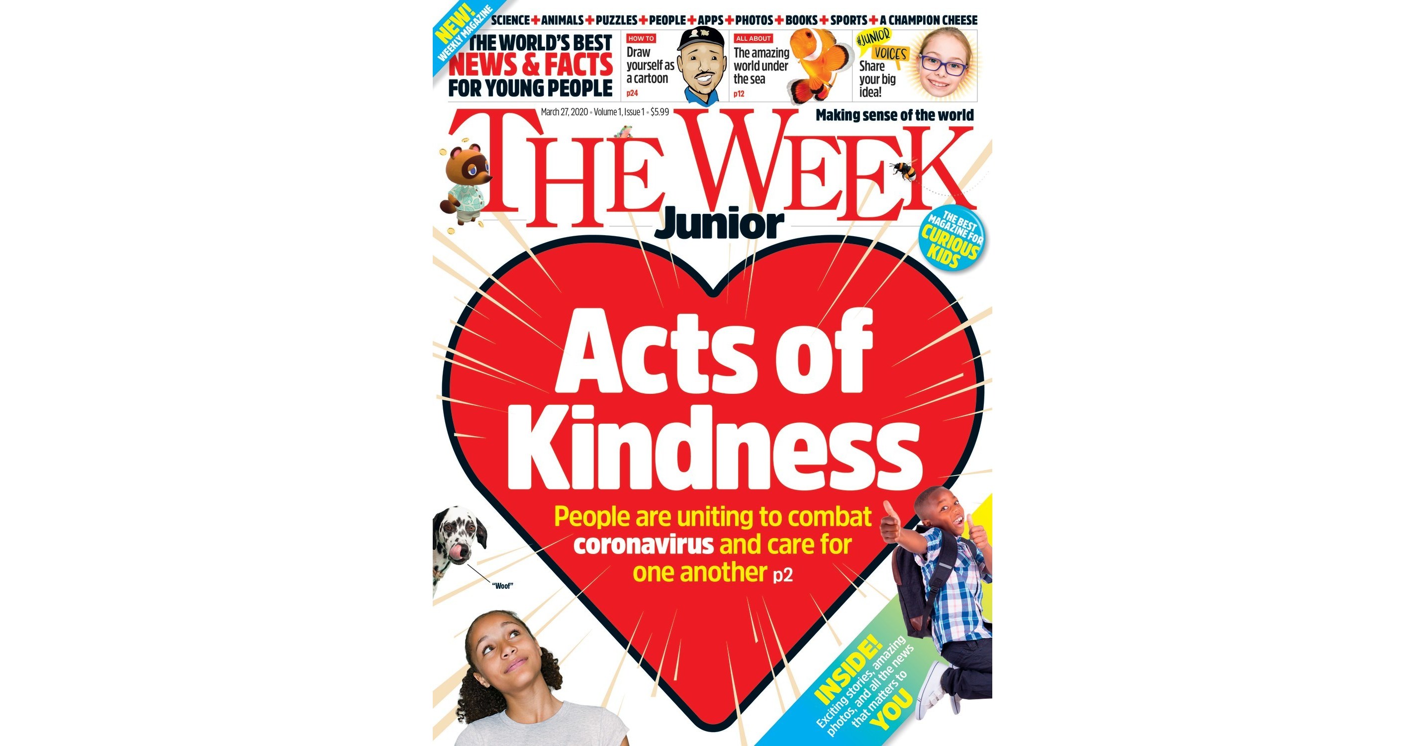The Week Junior Launches First Issue