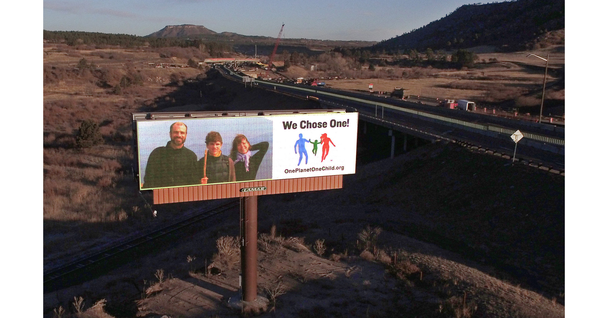 Billboards Placed to Raise Awareness of Overpopulation