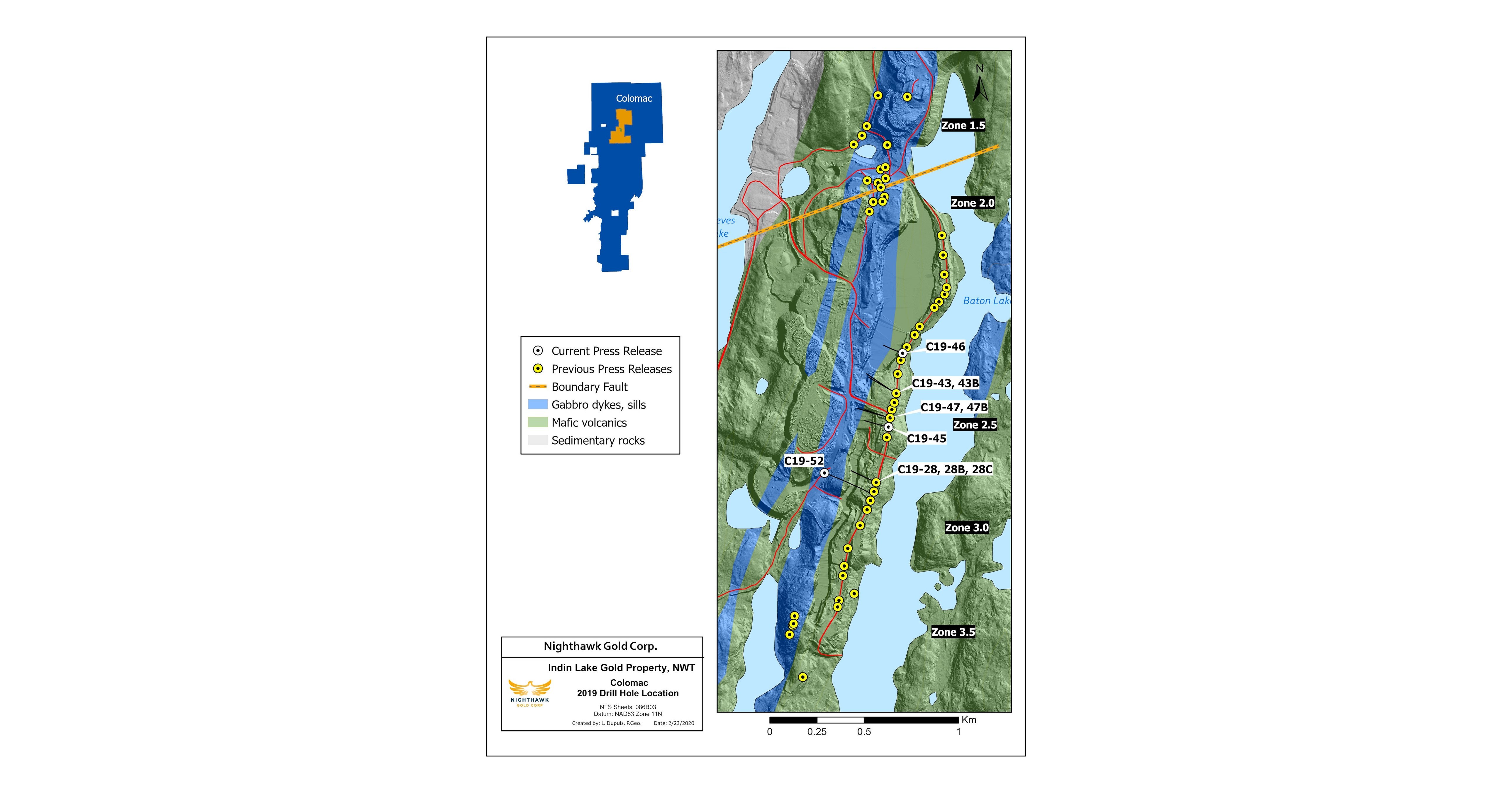 Nighthawk Expands Drilling at Colomac Intercepts 36.10 Metres of 1.86 ...