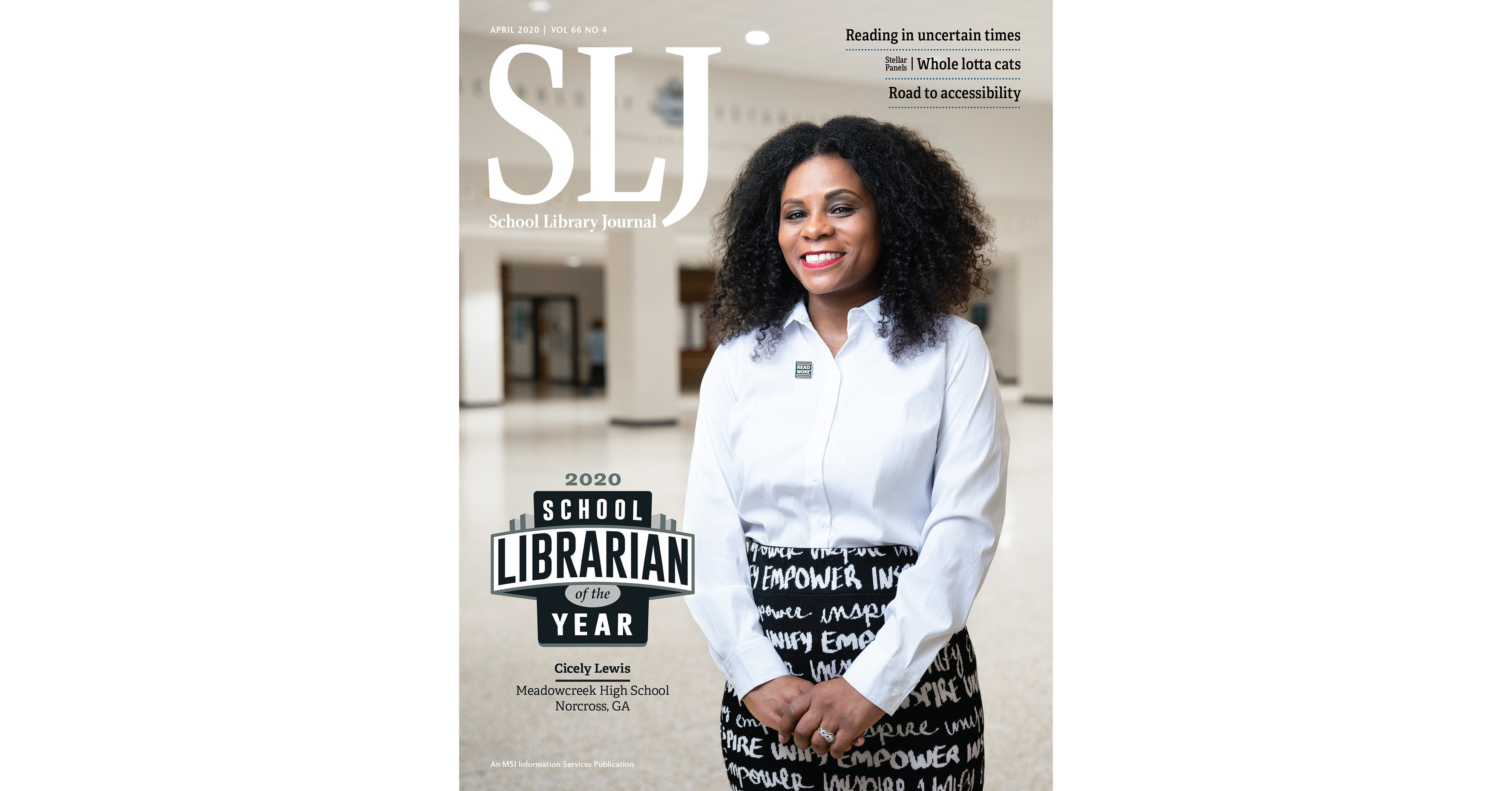 School Library Journal and Scholastic Announce 2020 School Librarian of ...