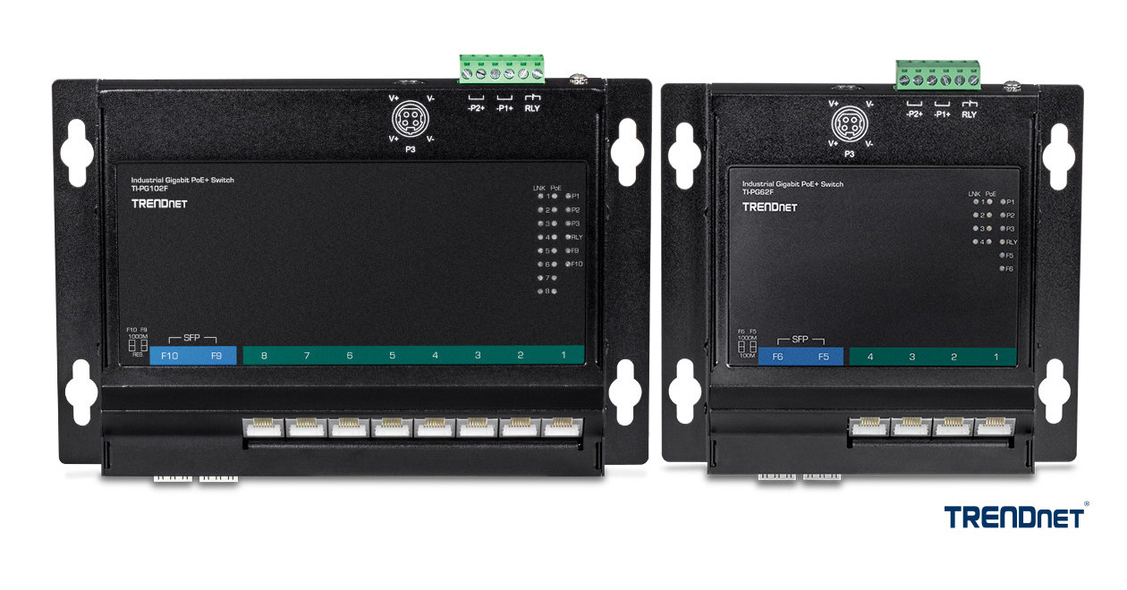 TRENDnet Continues to Grow its Line of Rugged Industrial Front Access ...