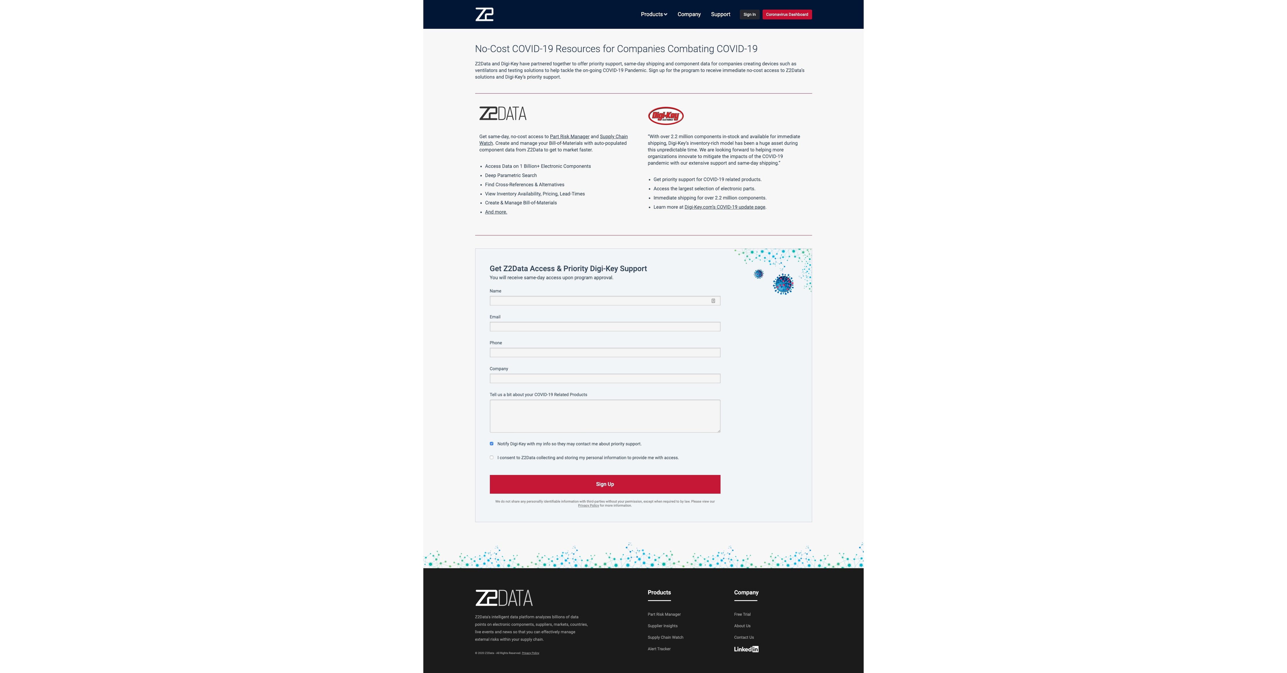 Digi-Key Electronics and Z2Data Announce Free BOM Management Licenses ...