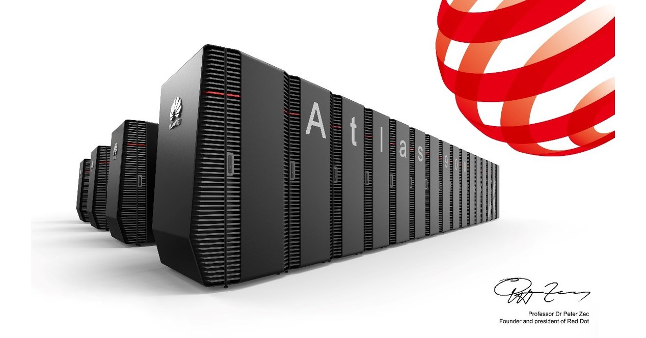 El clúster de IA Atlas 900 de Huawei obtiene el sello Red Dot Award 2020