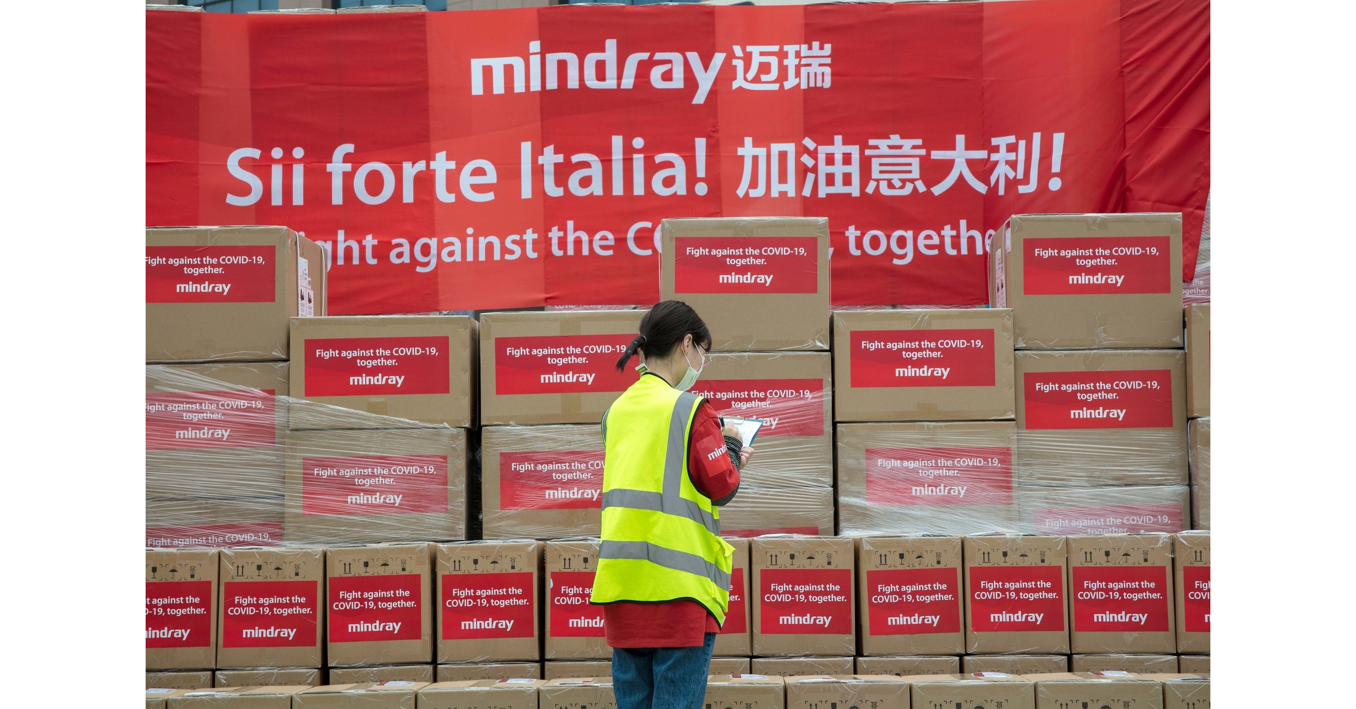 Mindray Completes First Batch Delivery of Medical Devices to Italy ...