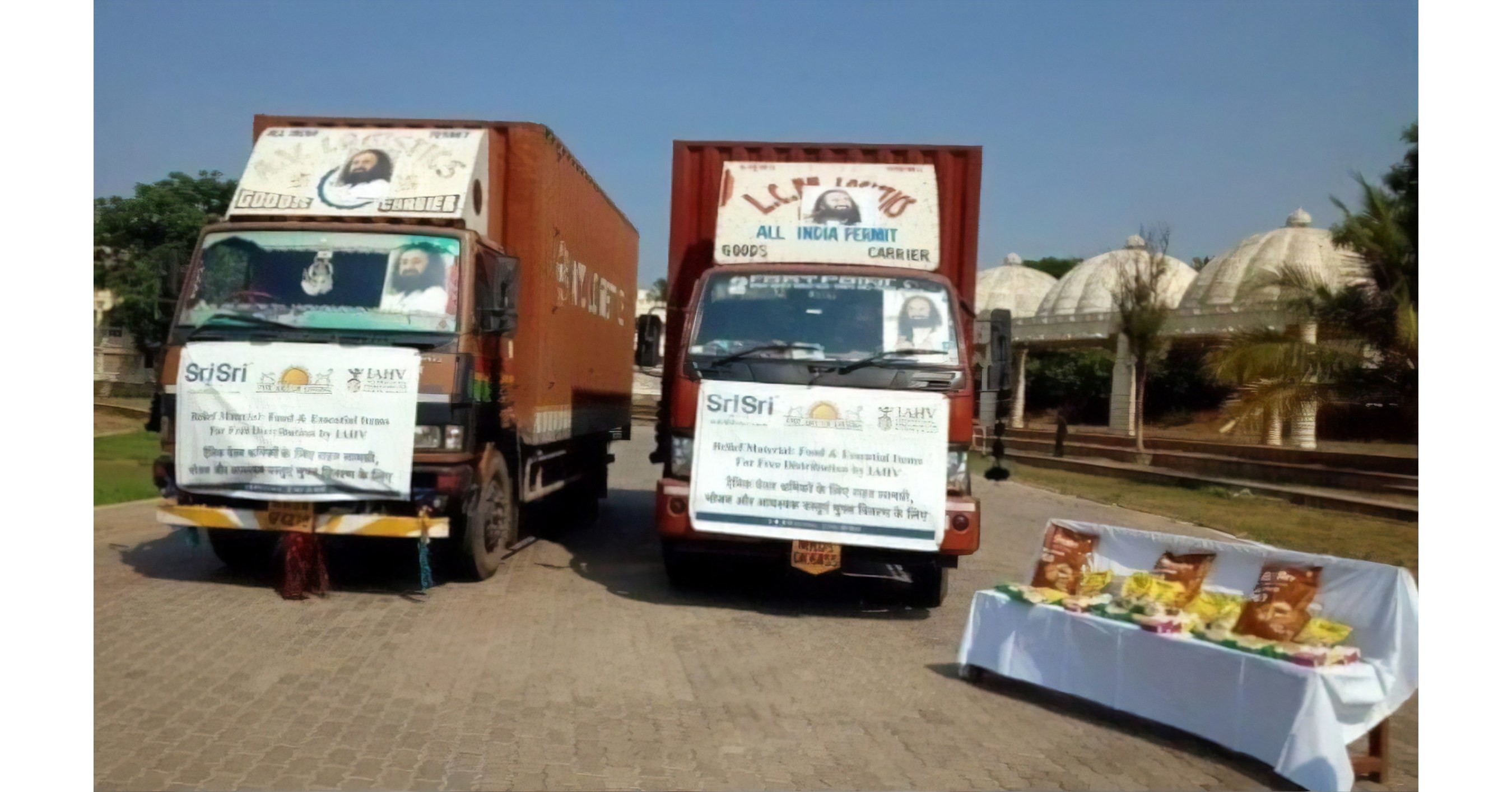 Volunteers of The Art of Living Along With IAHV Have Reached Out to ...