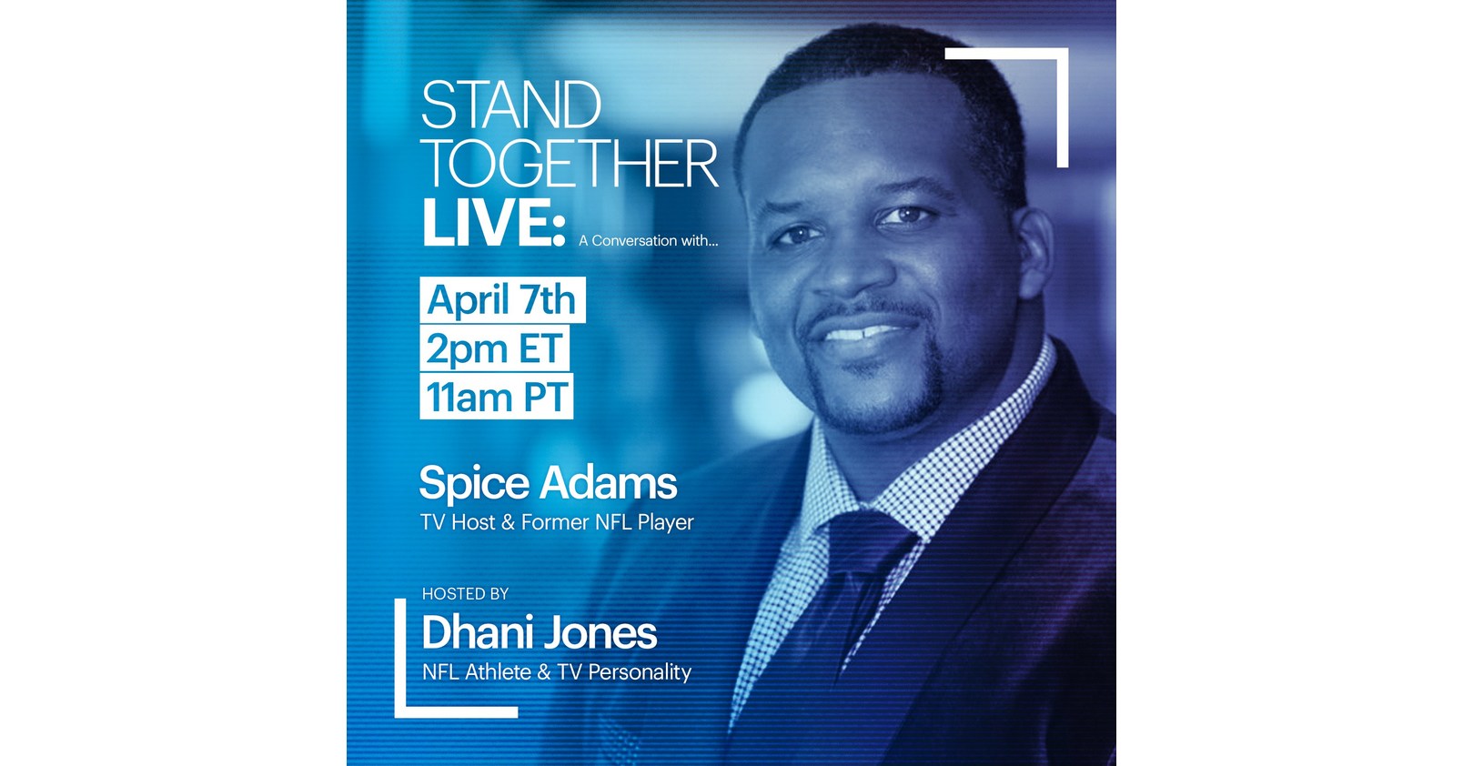 Anthony "Spice" Adams Joins Former NFL Linebacker Dhani Jones to ...