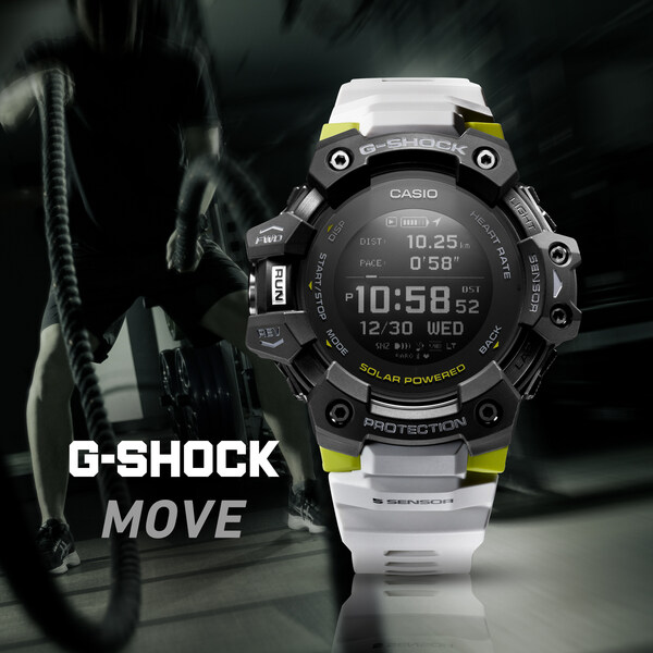 G-SHOCK Debuts First-Ever Model Featuring Built-In Heart Rate Monitor