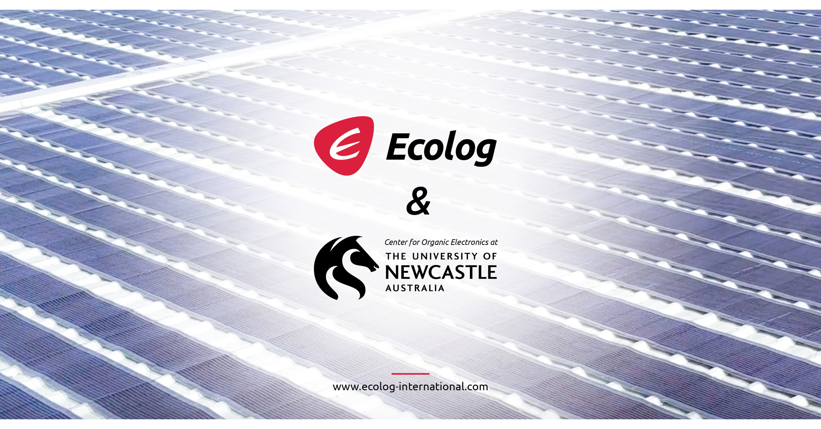 Ecolog International and Centre for Organic Electronics at the ...