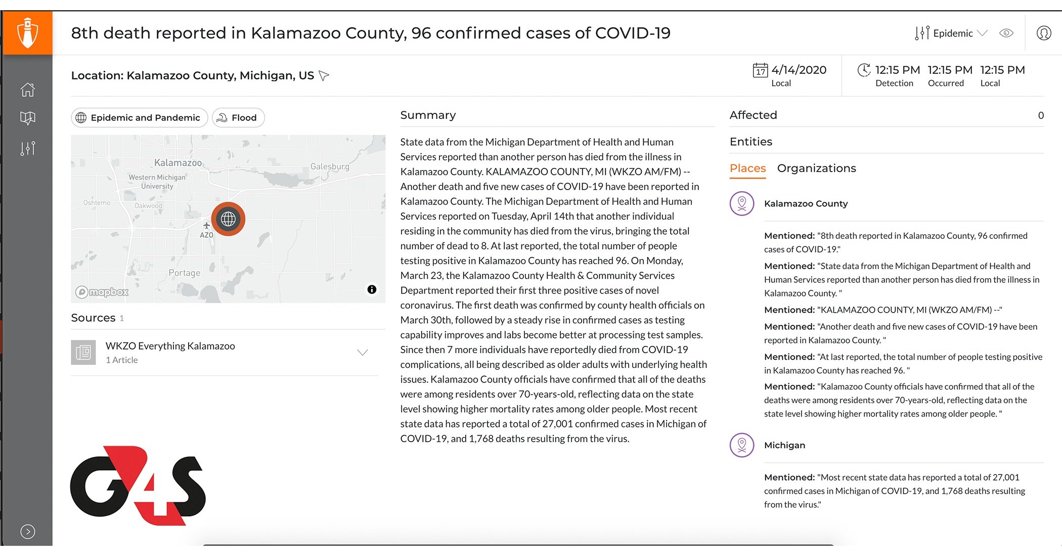 G4S Adds AI-based Stabilitas Critical Event Intelligence Engine to its ...