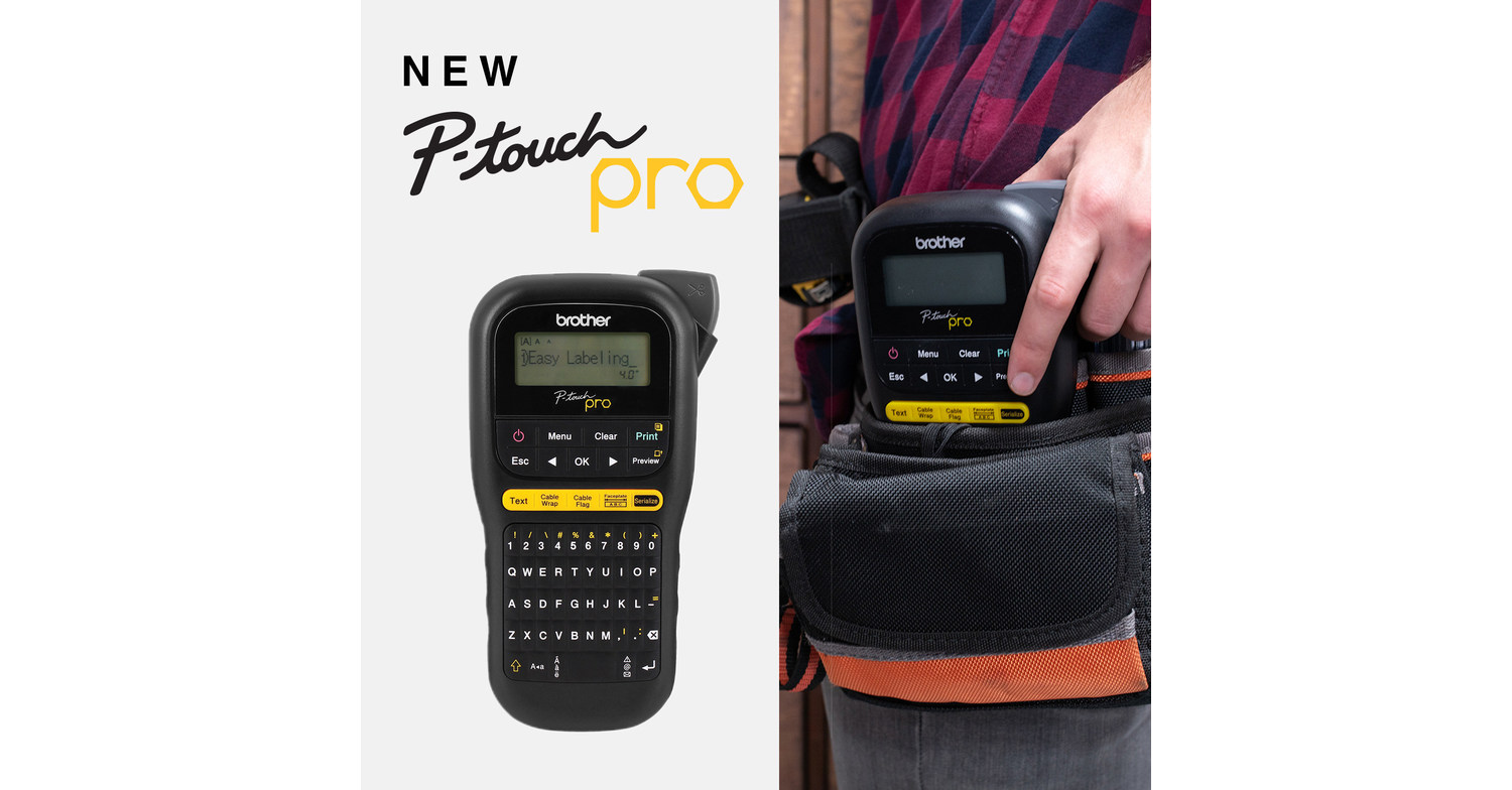 Organize Your Workspace with the All-New Brother P-touch Pro Label Maker