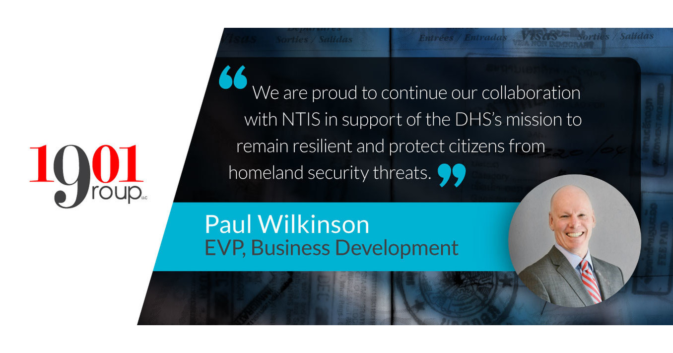 The National Technical Information Service (NTIS) Partners with 1901 ...