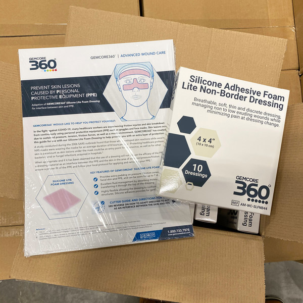 GEMCORE Adapts Wound Dressing to Help Protect Healthcare Workers from ...