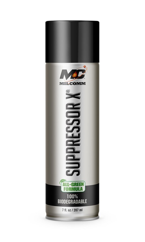 MIL-COMM Introduces SUPPRESSOR X® A Next-Generation Cleaning Solution ...