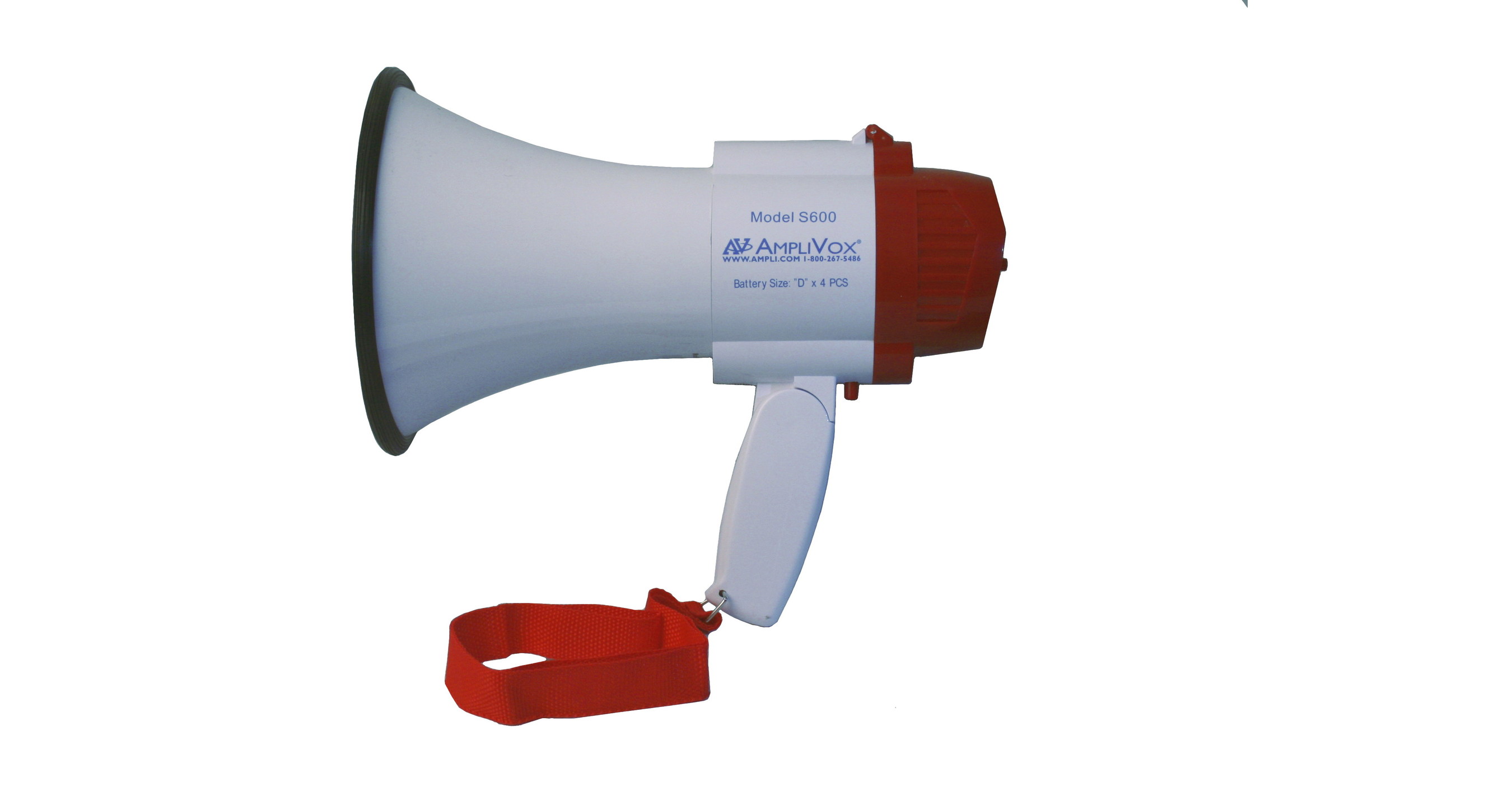 Free AmpliVox Megaphone for Traffic Control at COVID Drive-up Testing Sites