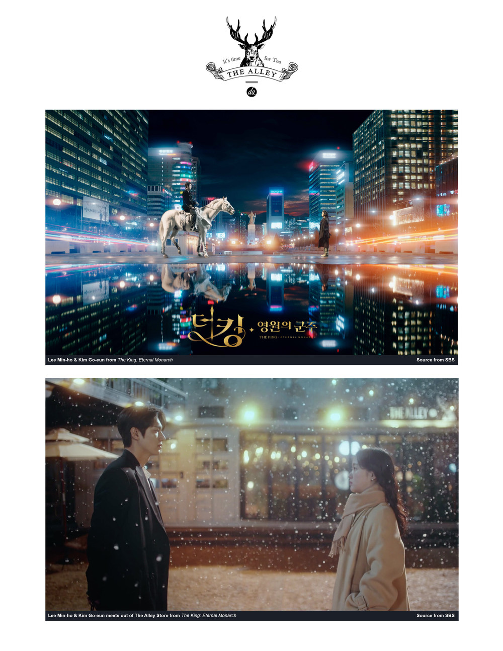 Collaboration between Korean drama and modern tea brand for the first ...