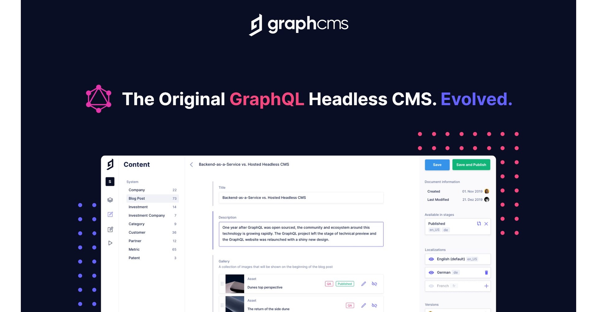 GraphCMS Announces Major Product Updates to Its GraphQL Headless CMS ...