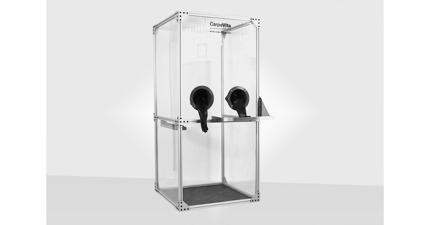 Luxury Manufacturer producing protective booths for COVID-19 test sites