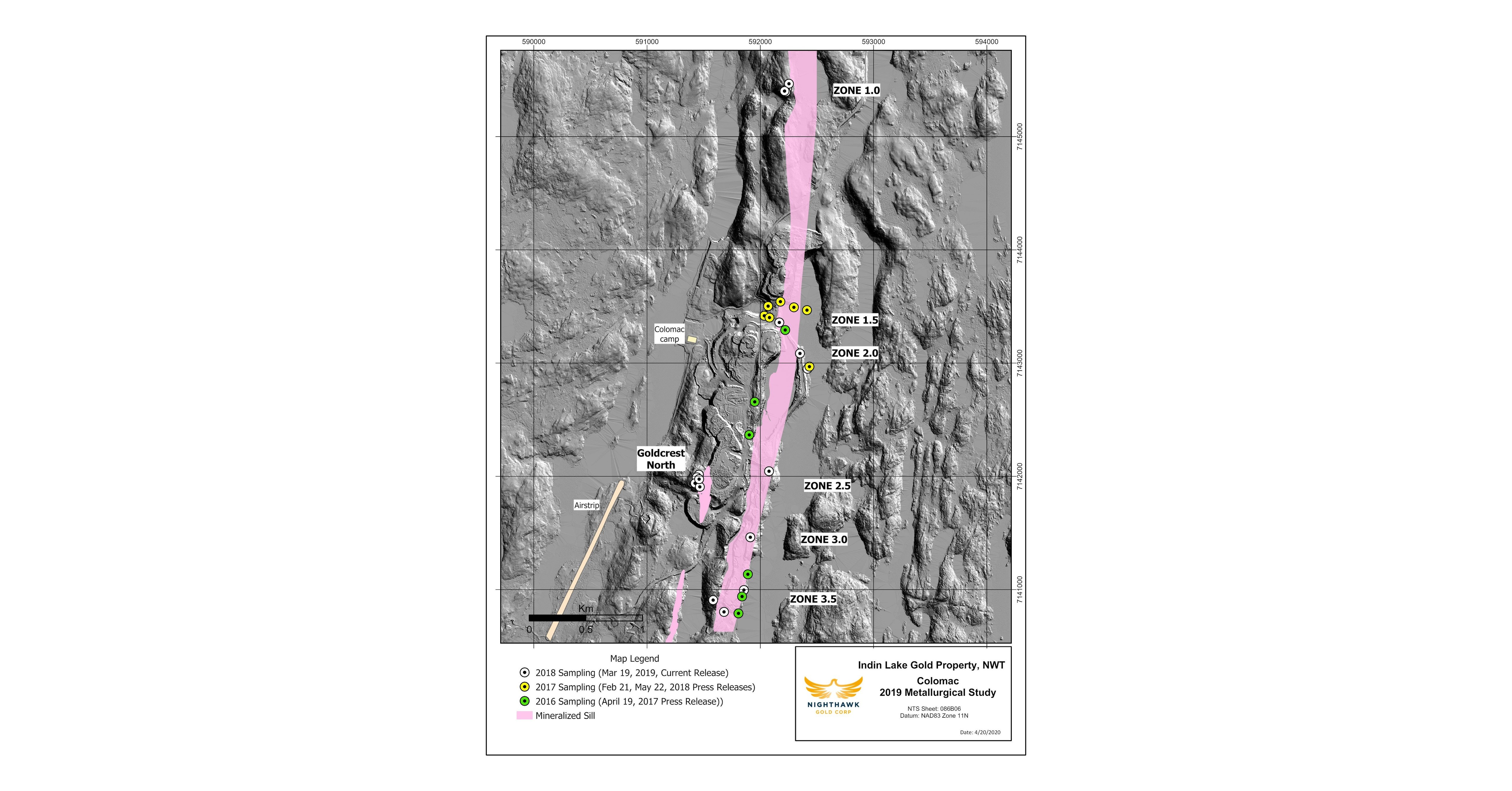 Nighthawk's Latest Metallurgy Continues to Show Strong Gold Recoveries ...