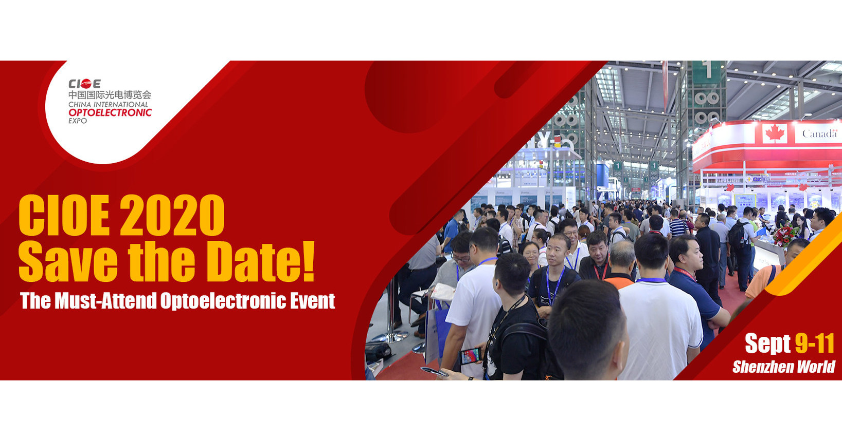 7 Reasons for optoelectronic professionals to visit CIOE 2020
