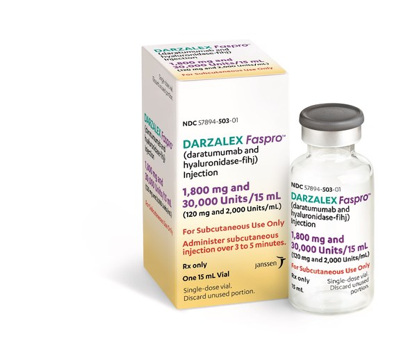 U.S. Food and Drug Administration Approves DARZALEX FASPRO ...