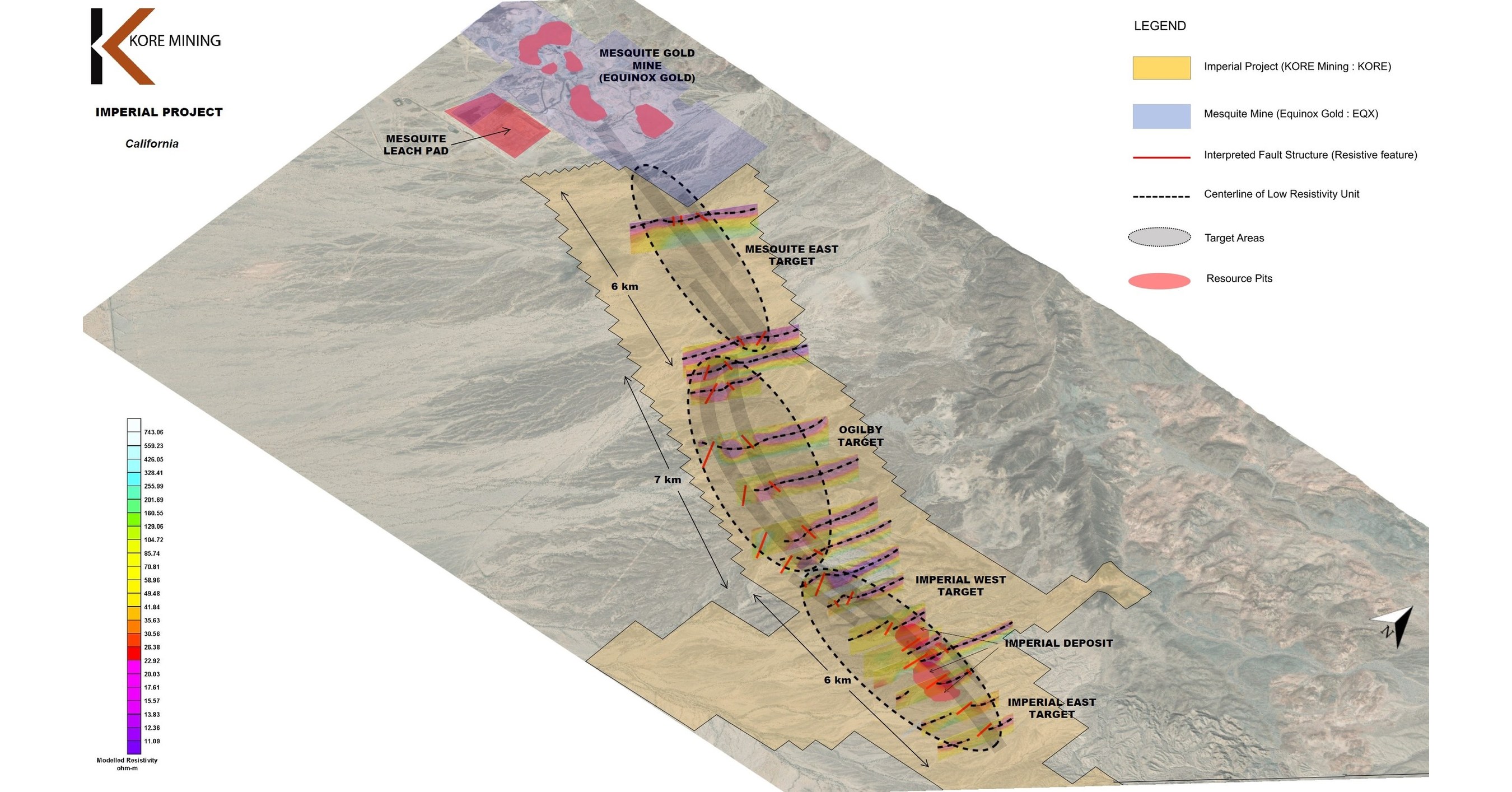 Kore Mining Defines Gold Exploration Targets Adjacent to Imperial and ...