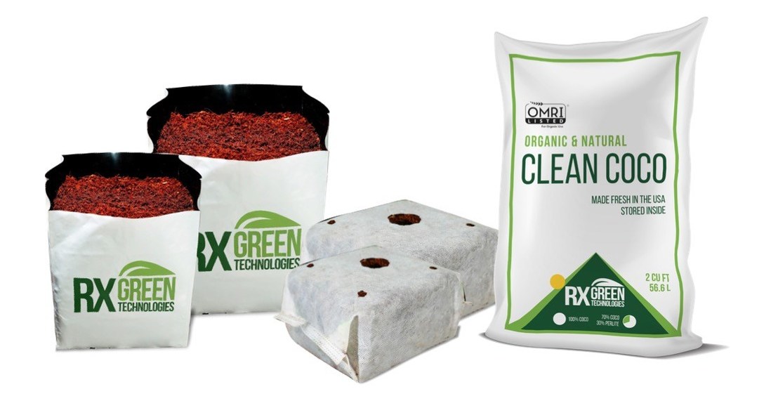 Rx Green Technologies Launches New Clean Coco Coir Products
