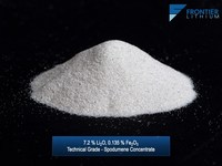 Frontier Lithium successfully produces rare 7.2% Li2O "Technical Grade ...