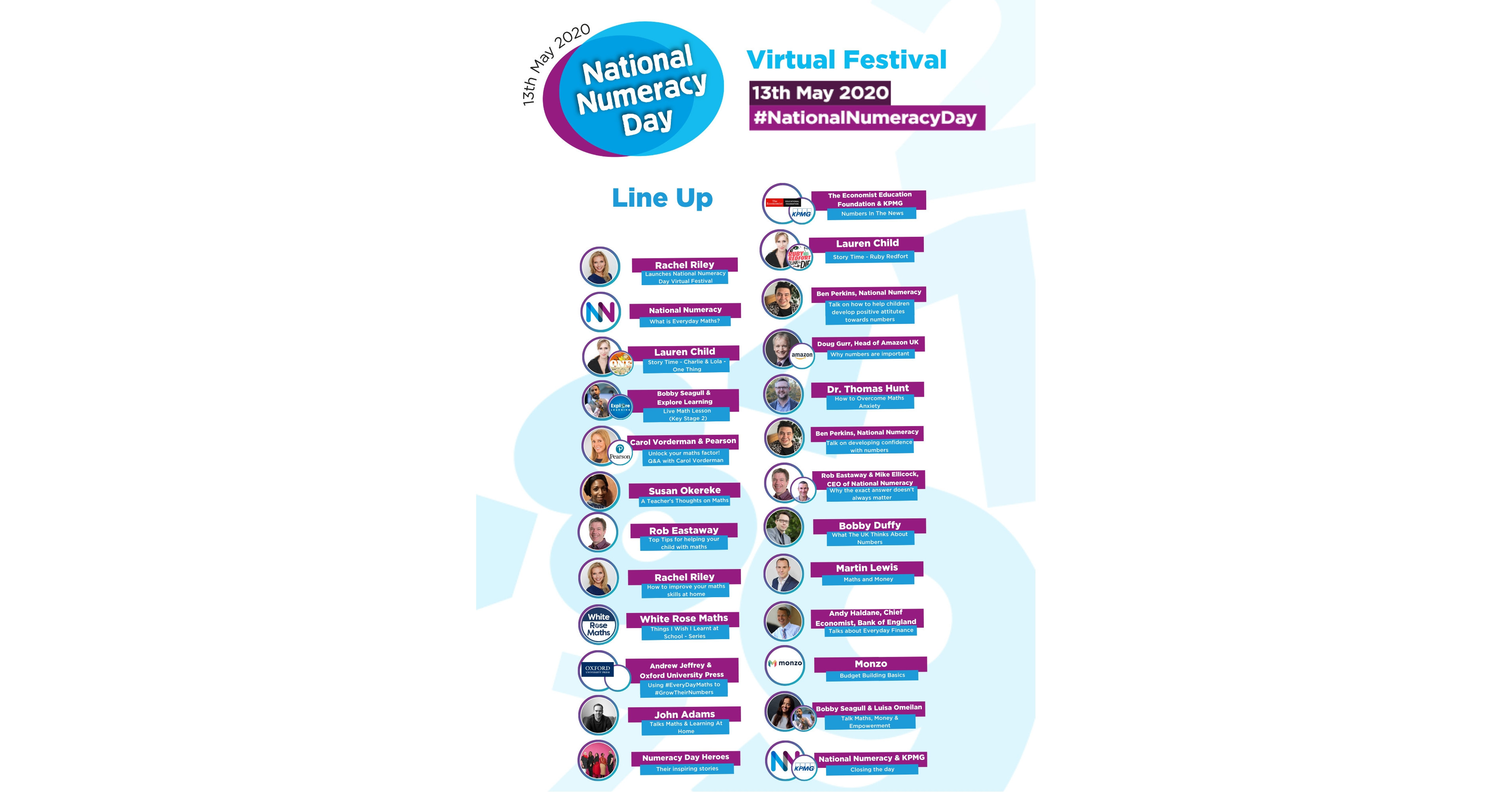 UK's First Ever Virtual Festival of Numbers to Help a Nation at Home ...