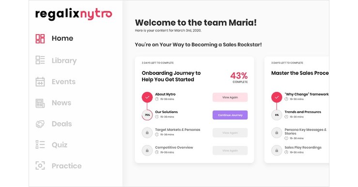 Regalix Nytro Named 2020 Hot Vendor in Sales Enablement by Aragon Research