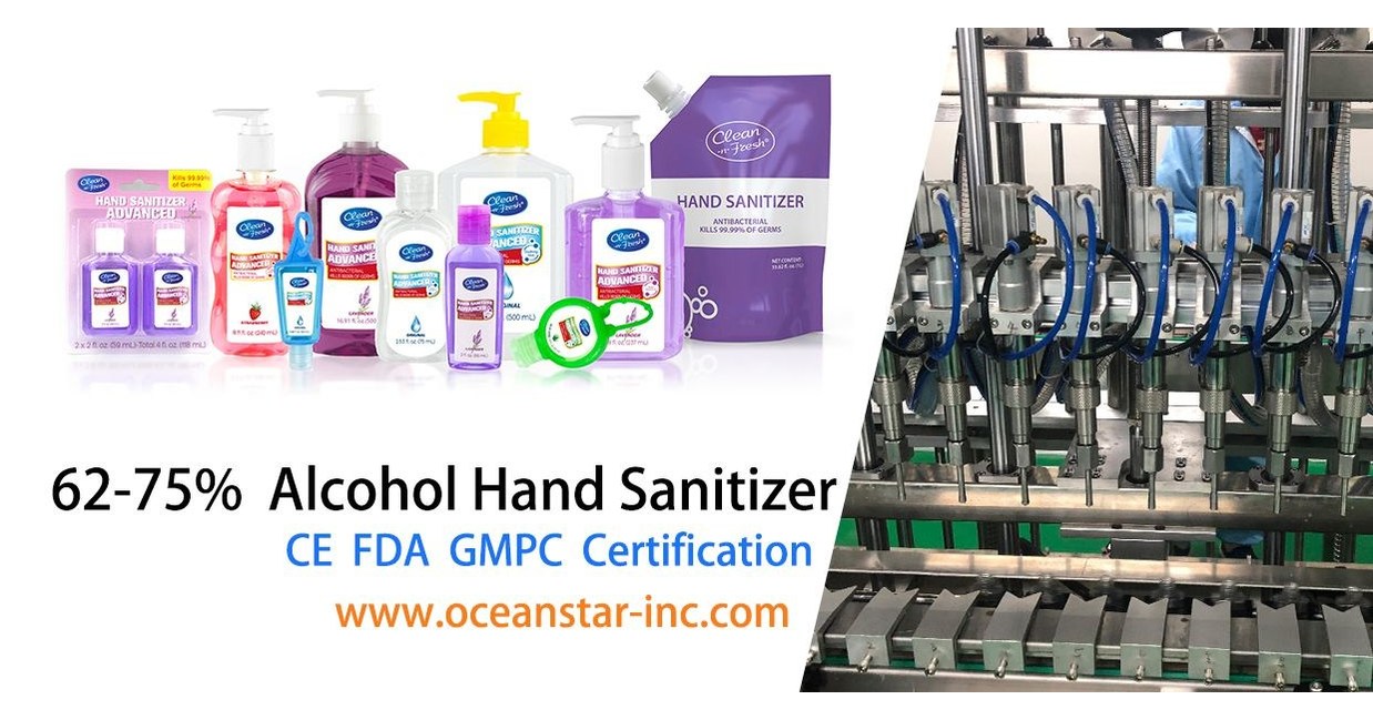 Leading Hand Sanitizer Manufacturer - Ocean Star Inc. - FDA CE Approved ...