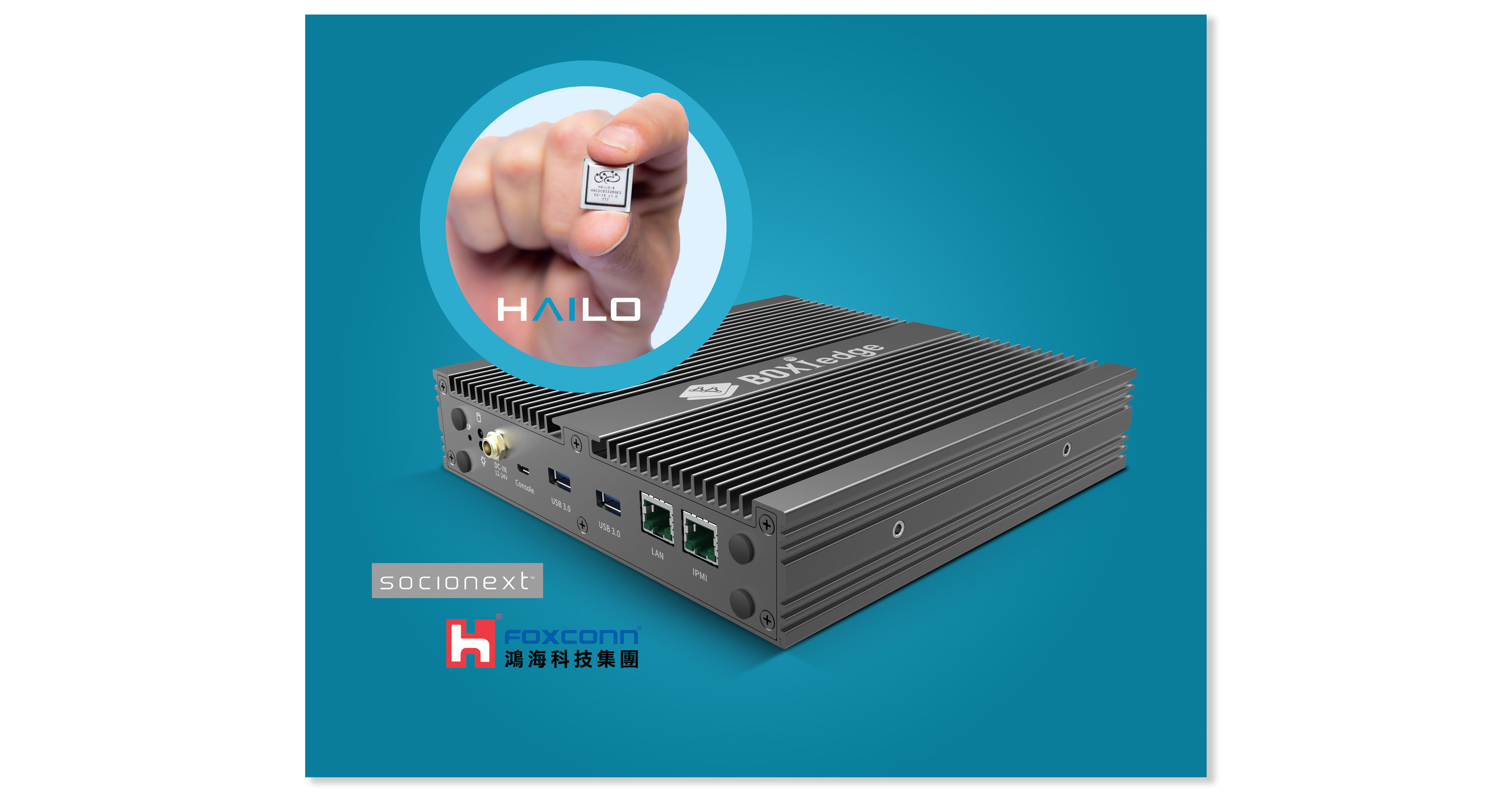 Foxconn Partners With Socionext and Hailo to Launch Next-generation AI Processing Solution for ...