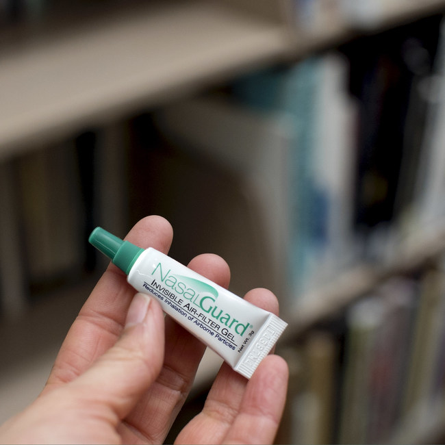 NasalGuard® Airborne Particle Blocker® -- A Topical Gel that Reduces ...