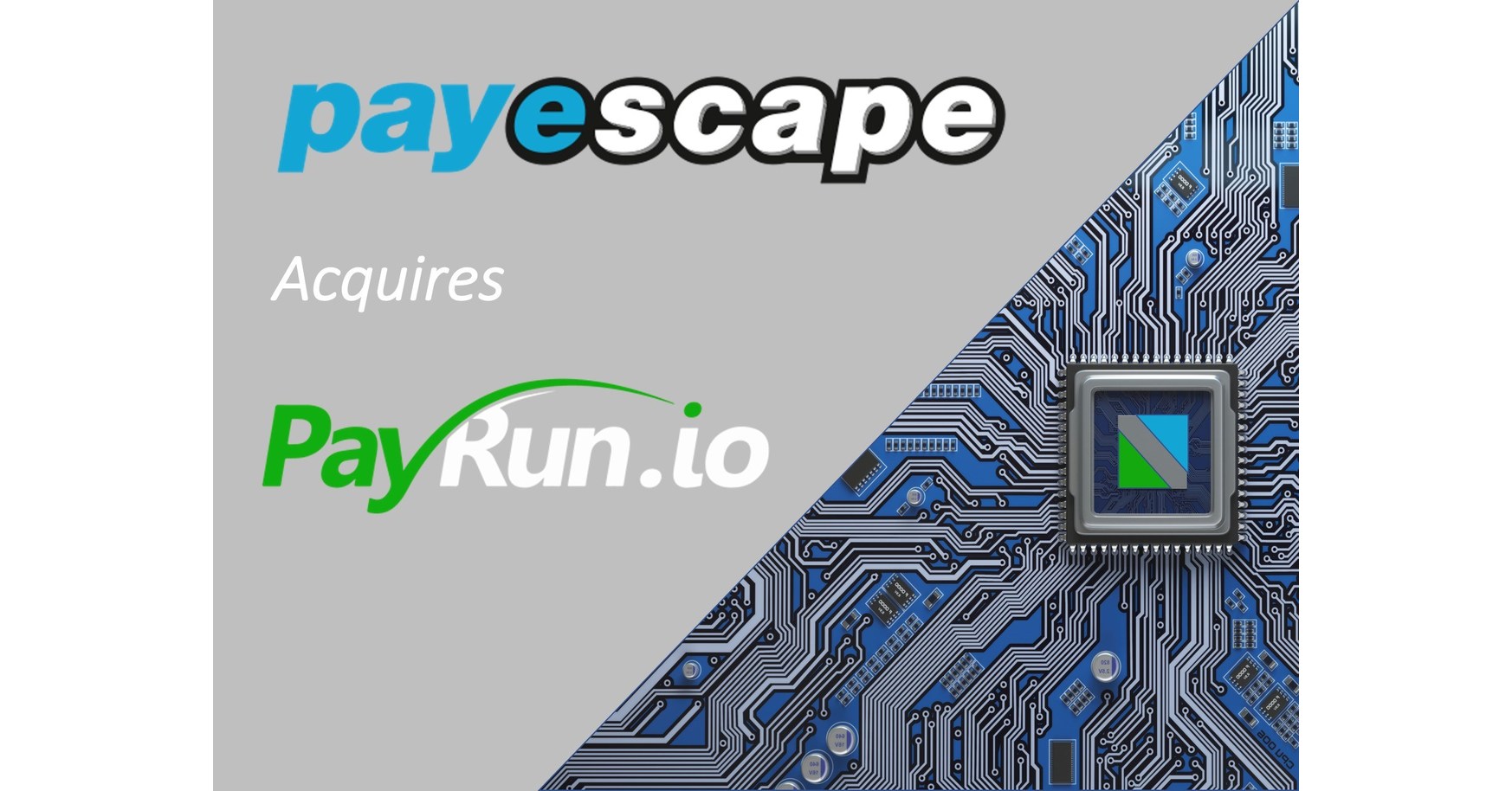 Payescape Acquires API Payroll Solution PayRun.io