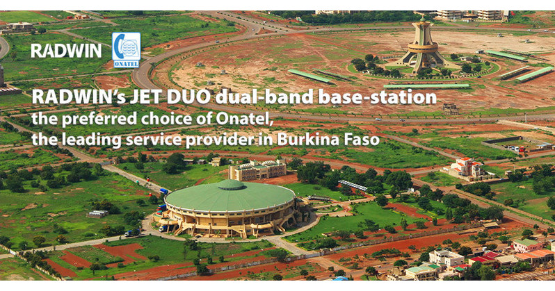 RADWIN's JET DUO Dual-band Base-station the Preferred Choice of Onatel ...
