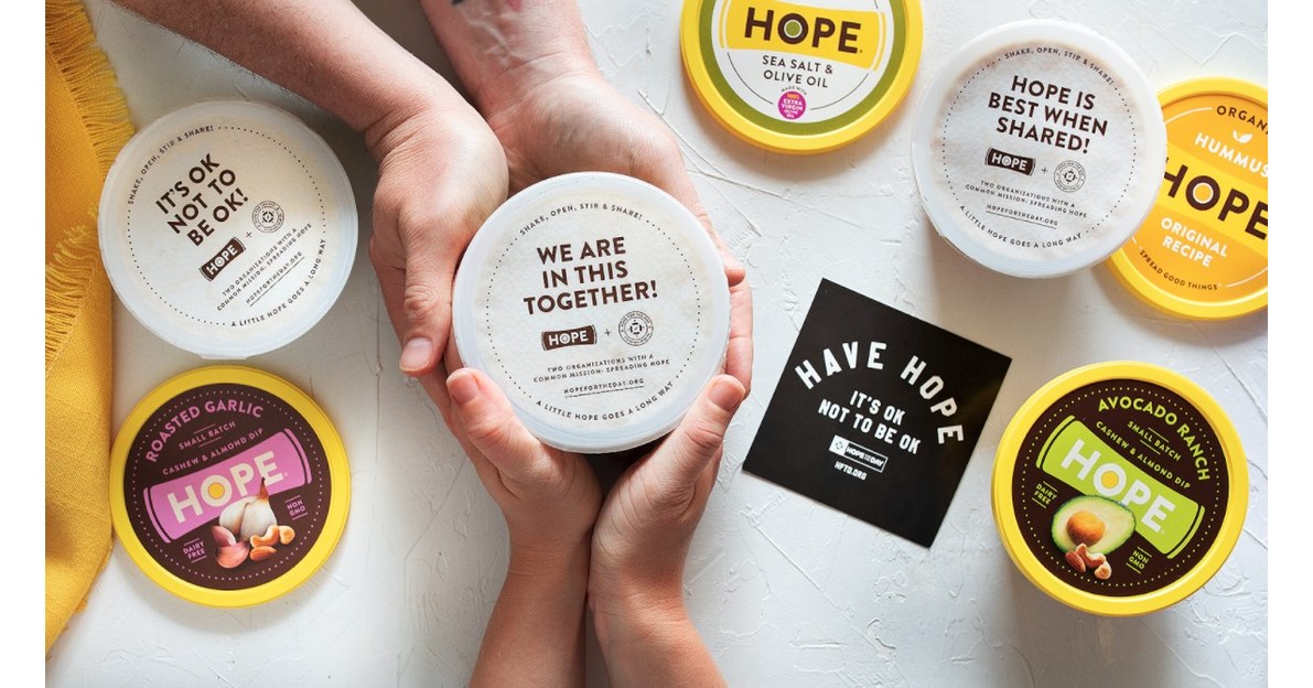 Hope Foods® And Hope For The Day® Team Up To Help Fight Depression By ...