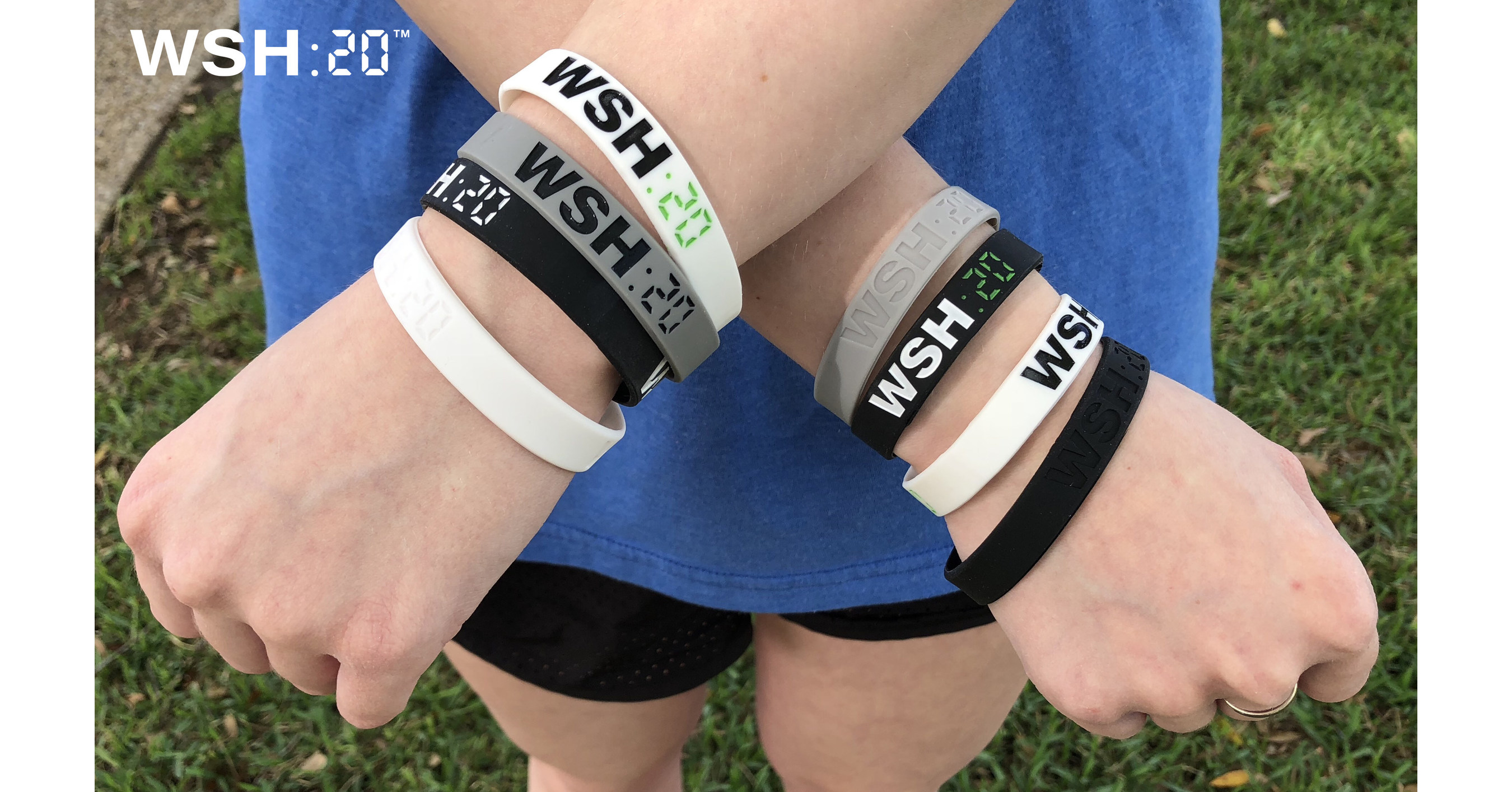 WSH20 Announces Launch of Hand Washing Reminder Wristbands