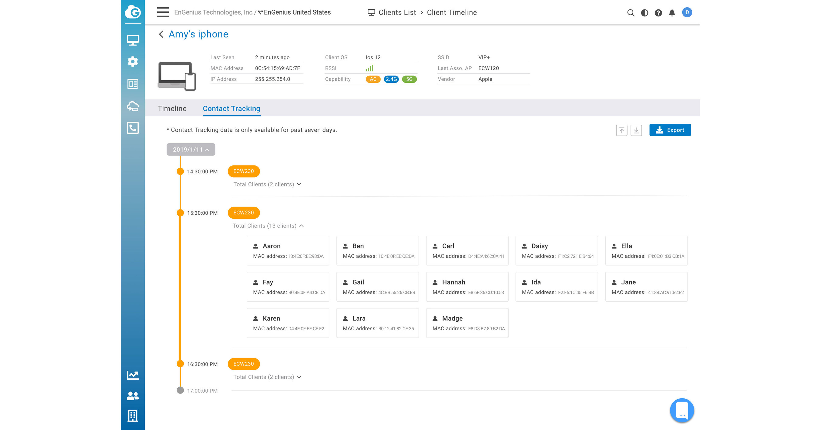 New Contact Tracking to Assist in Pandemic