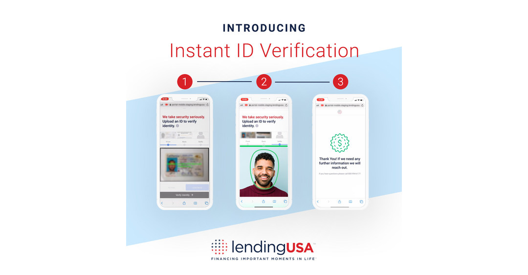 LendingUSA™ Continues to Innovate, Launching Instant ID Verification ...