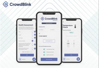 CrowdBlink announces new COVID-19 screening and compliance application ...
