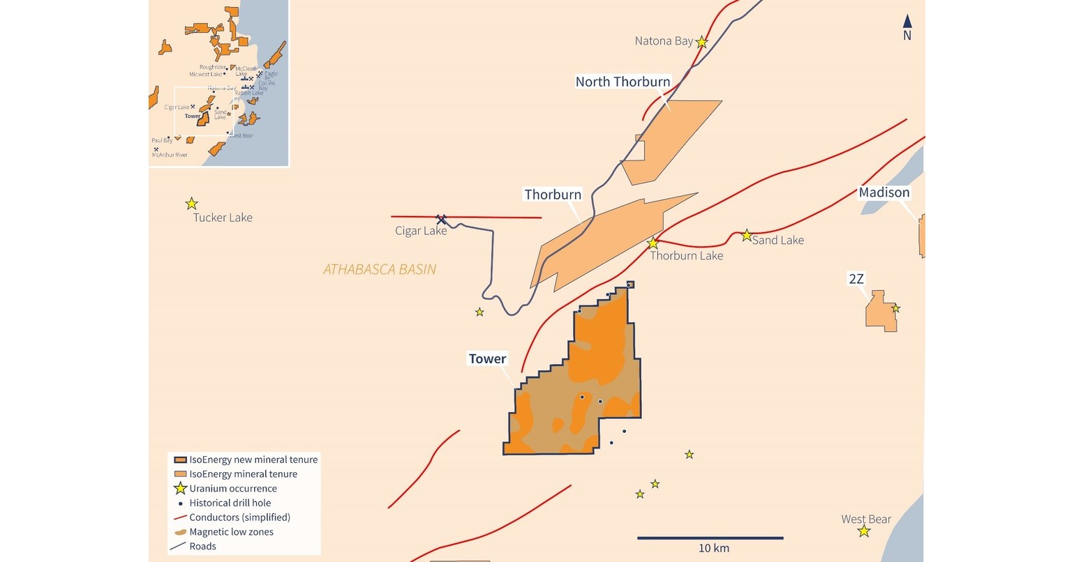 IsoEnergy Stakes Six New Uranium Exploration Properties in the Eastern ...