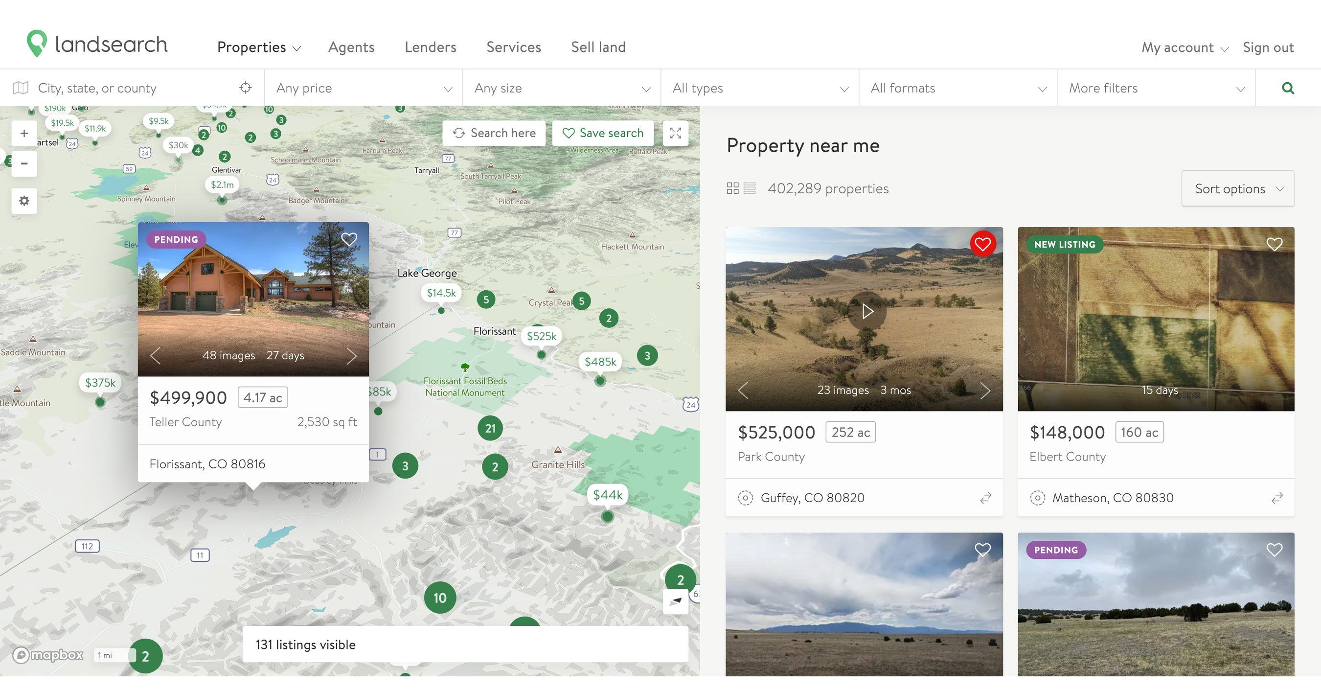 LandSearch Launches Real Estate Platform with over 400,000 Properties ...