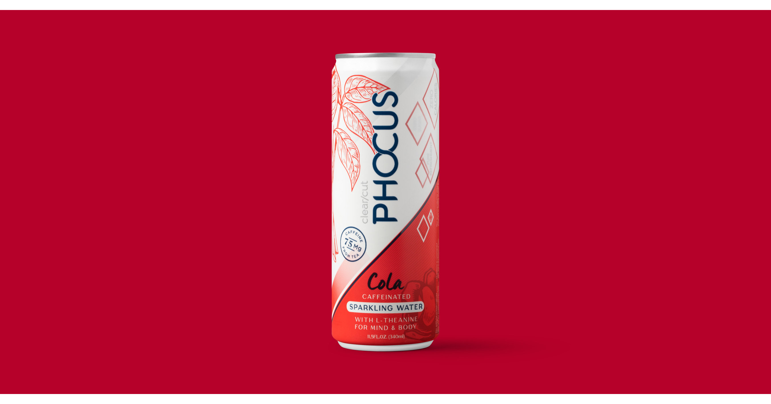 Phocus Introduces Cola Flavored Sparkling Water With Natural Caffeine