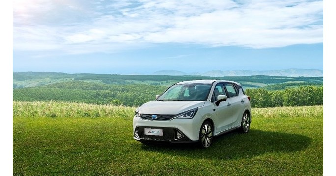 GAC MOTOR Delivers the First All-electric Vehicle GE3 Overseas