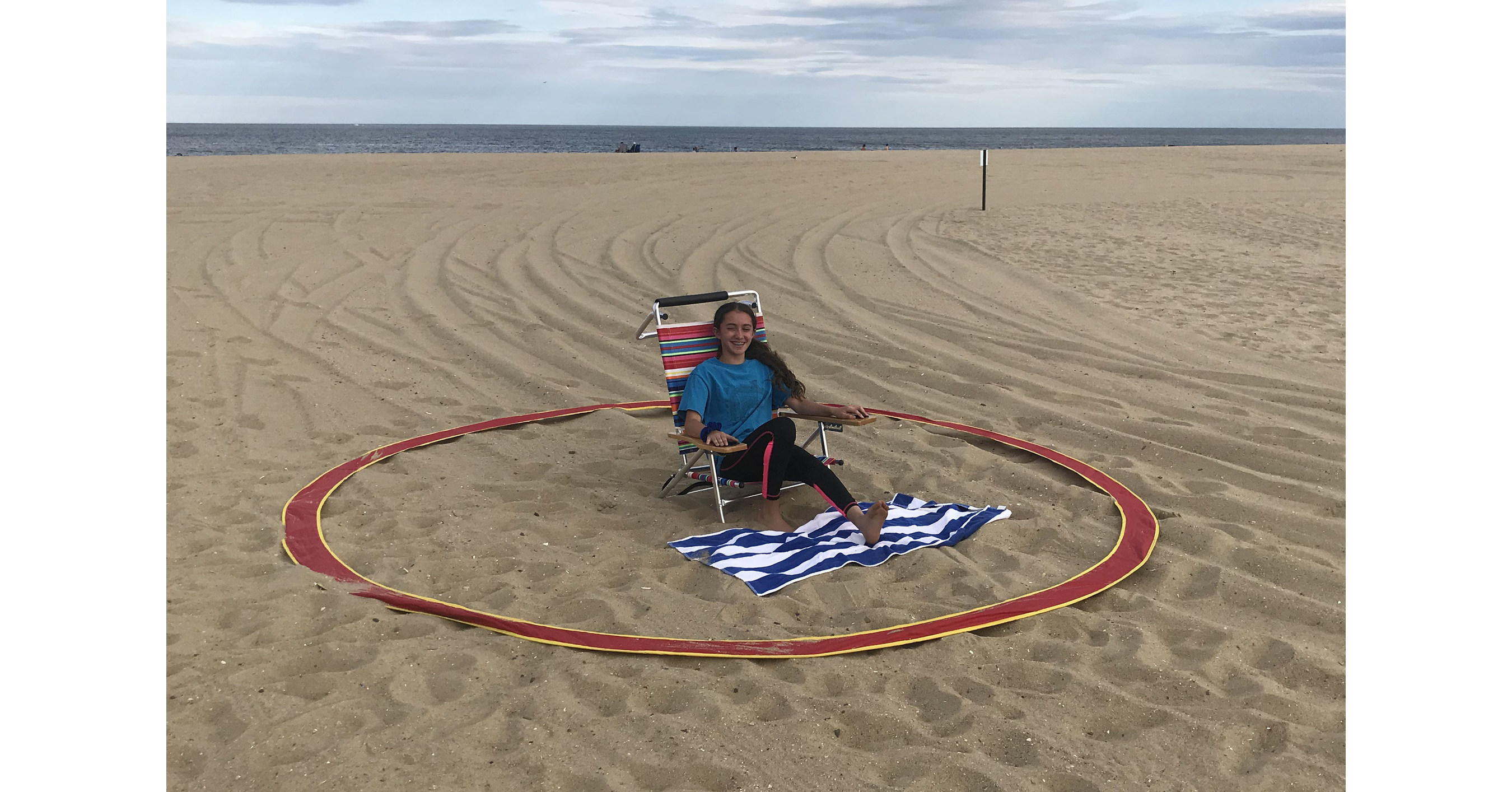 Worry-Free Social Distancing At The Beach