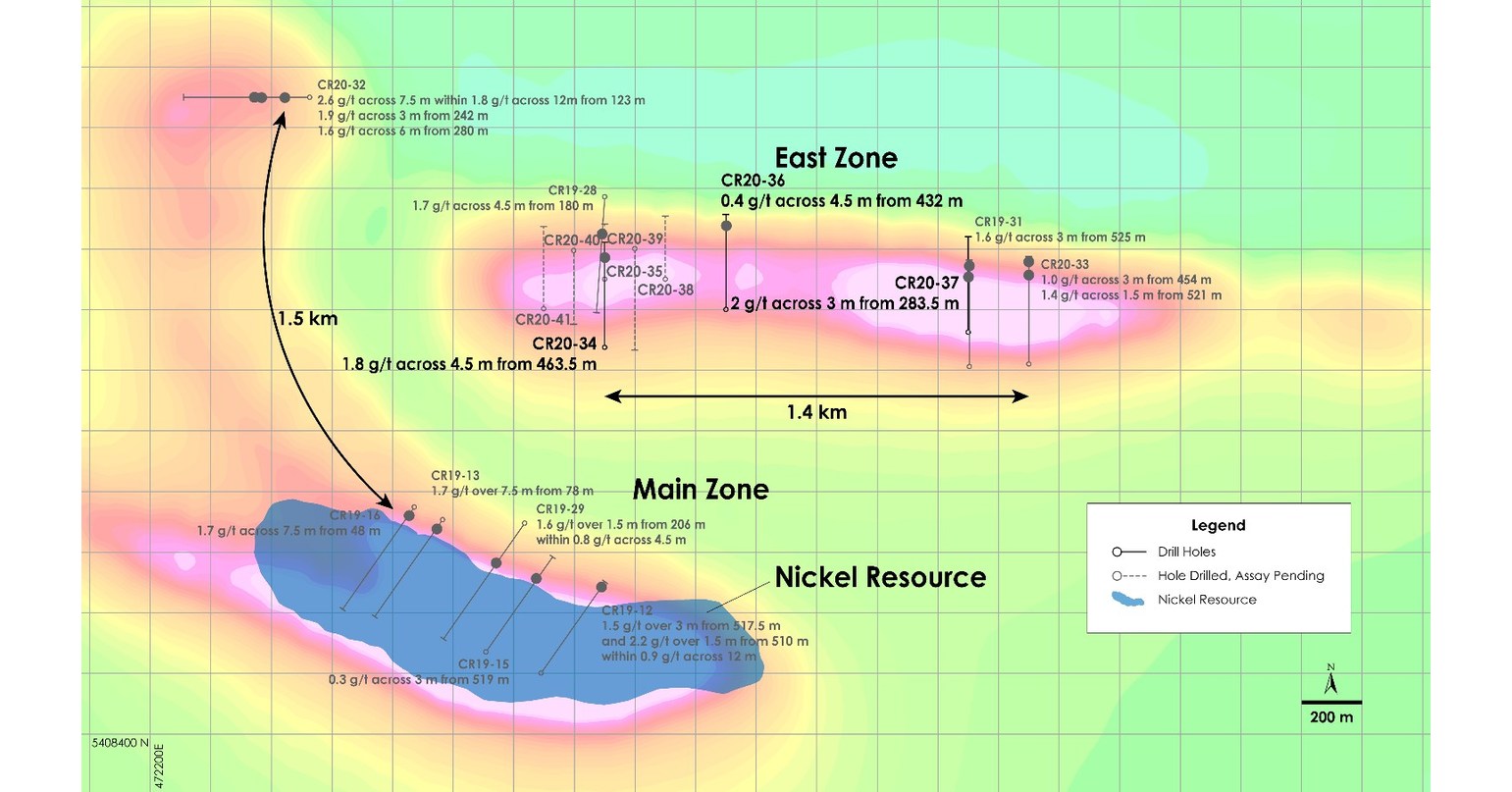 Canada Nickel Exploration Drilling Extends PGM Mineralization and ...