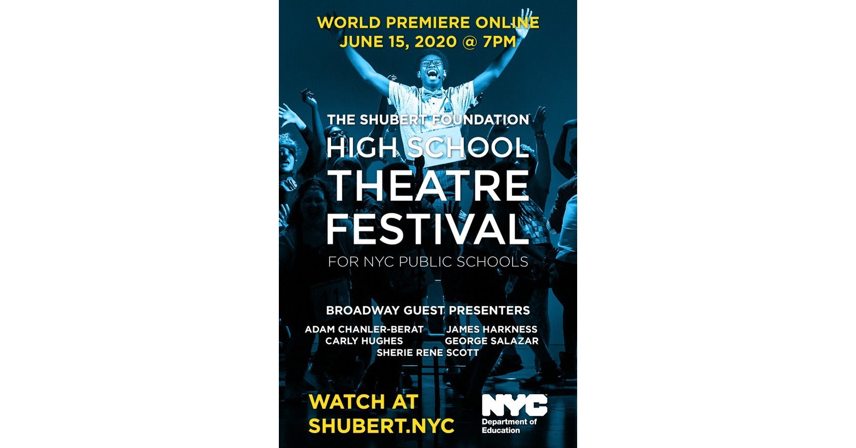 Special 2020 Online Premiere of The Shubert Foundation High School ...