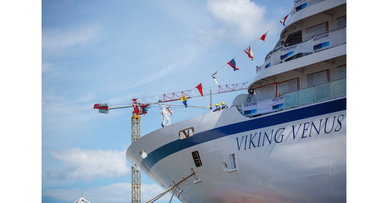 Viking Marks Float Out Of Seventh Ocean Ship