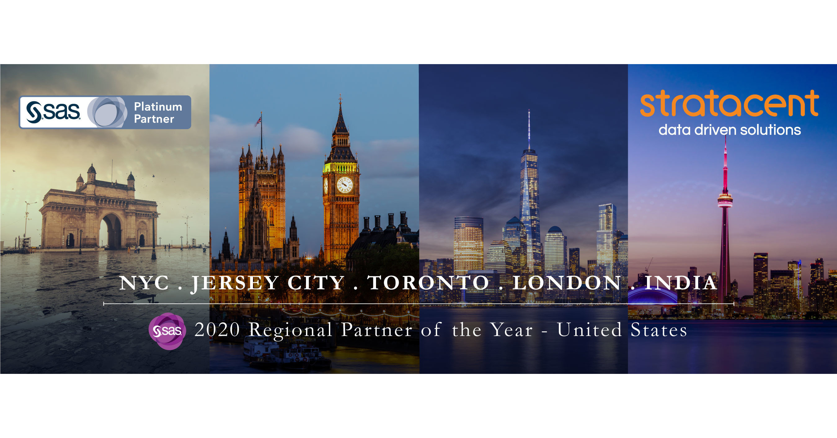 Stratacent Achieves Platinum Status in the SAS Partner Program