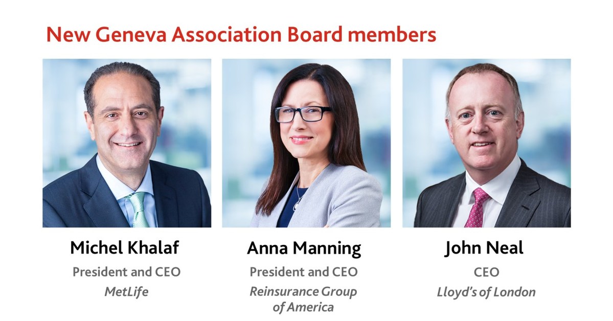 Geneva Association Board of Directors Welcomes CEOs of MetLife ...
